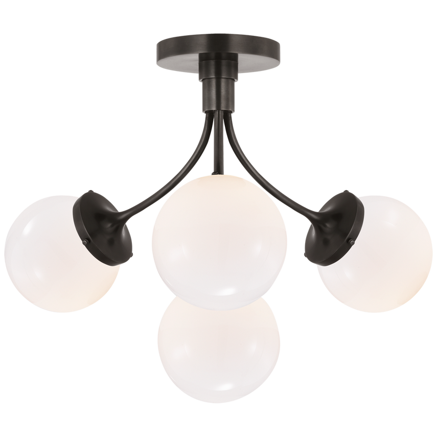 Shop the Emory Medium Semi-Flush Mount – France & Son