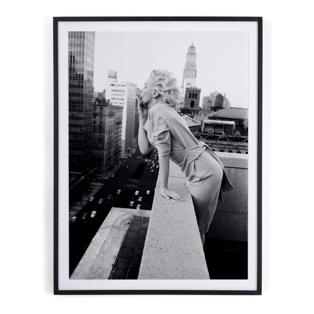 Iconic Actress On The Roof II by Getty Images - Black 2.5 Maple ...