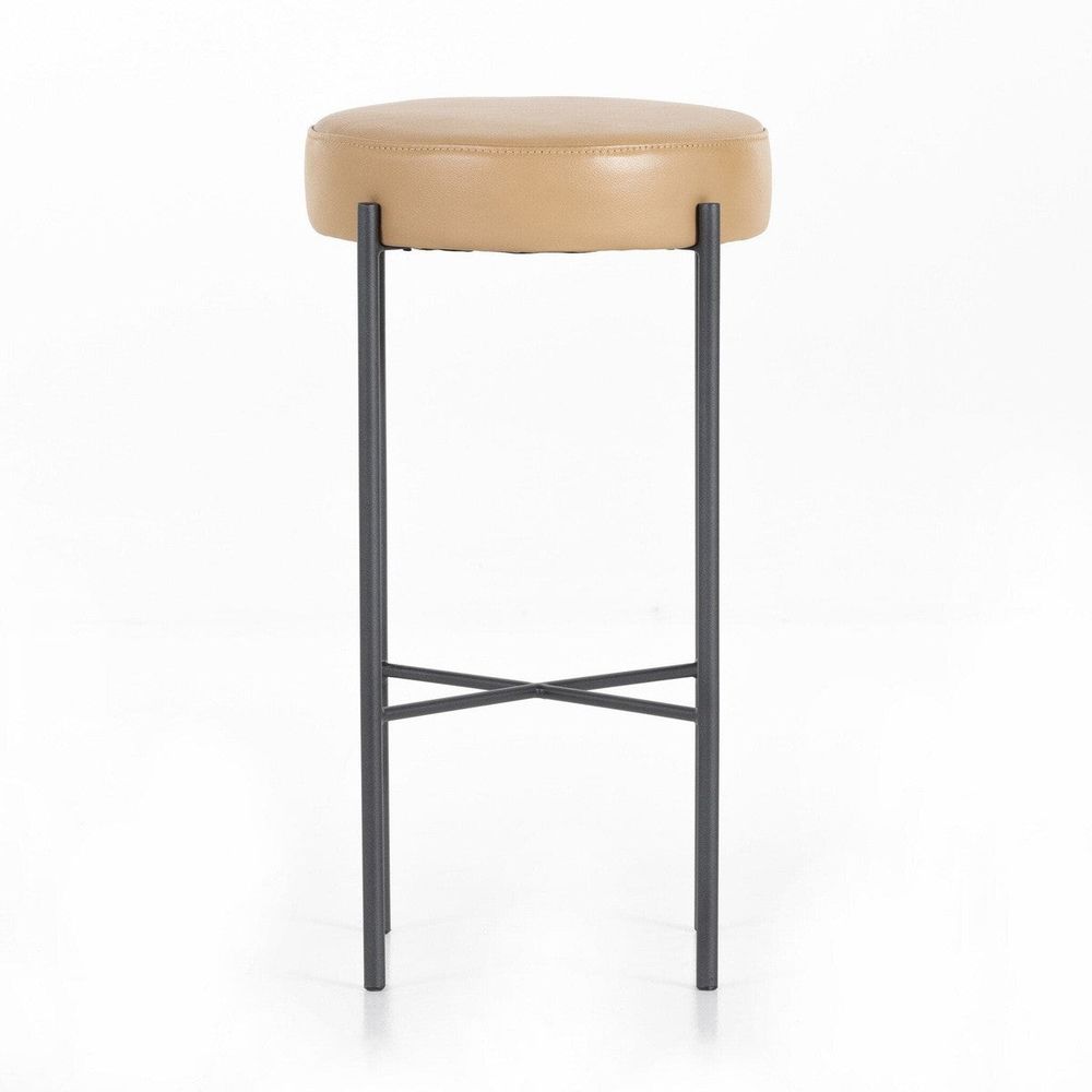 Cheyenne Bar Stool - Natural Leather – France & Son