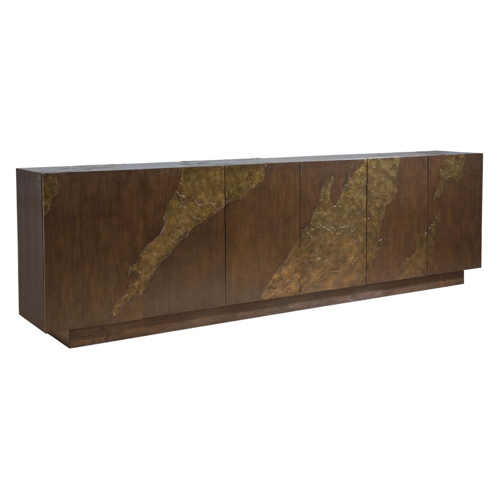 Contango Long Media Console - Dark Brown – France & Son