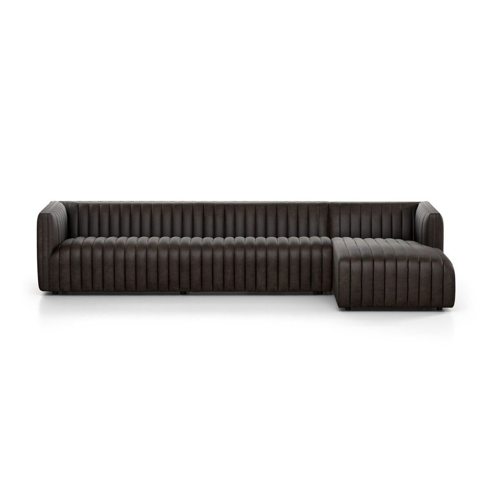 Alexander 2-Piece Sectional - Right Chaise - Deacon Wolf - 126 ...