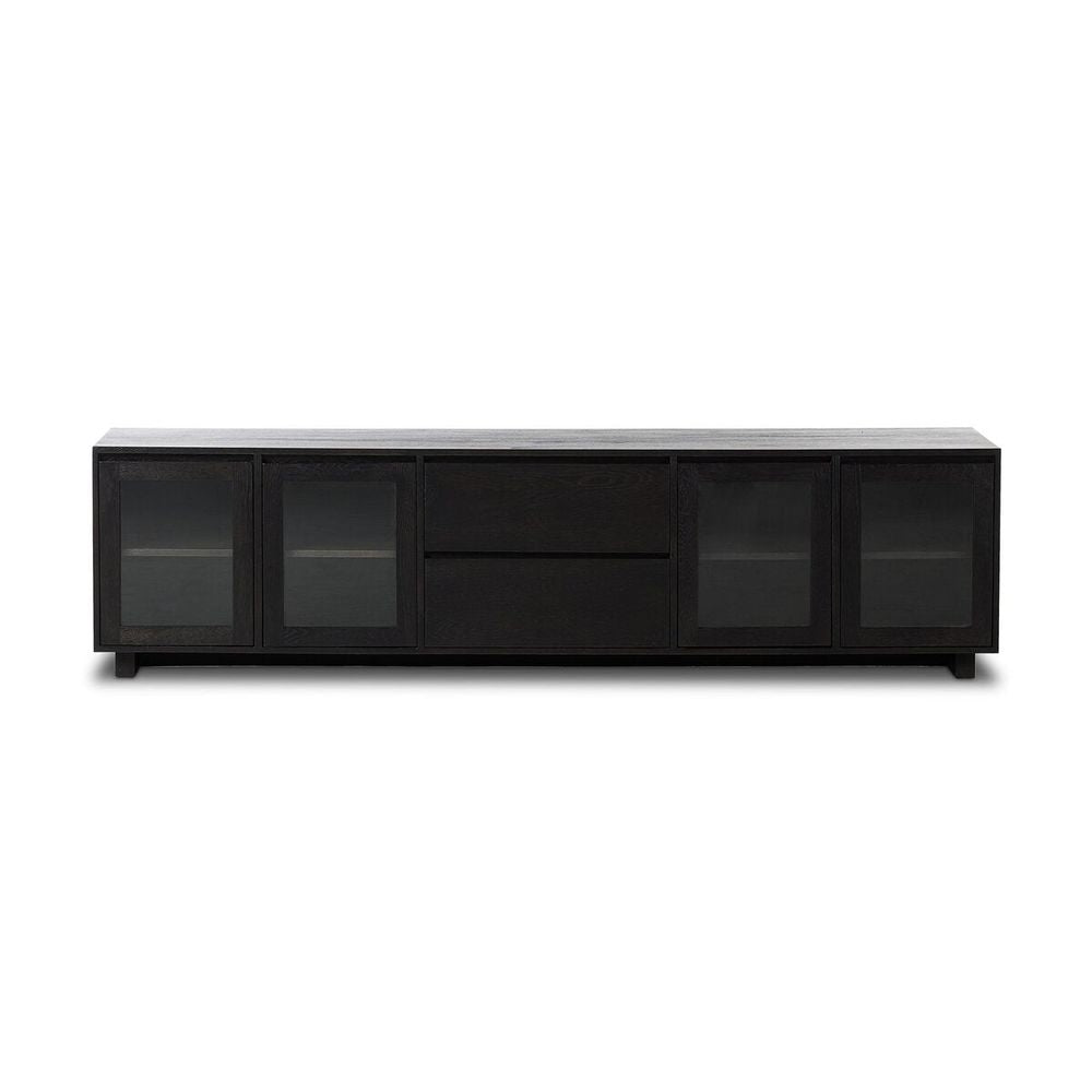 Riccardo Media Unit - Black Oak – France & Son