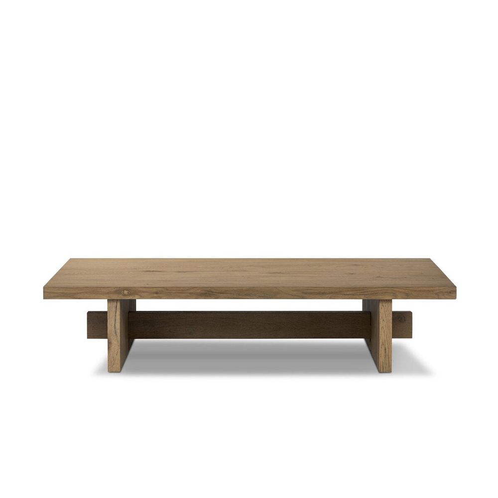 Lucas Coffee Table - Rubbed Light Oak – France & Son