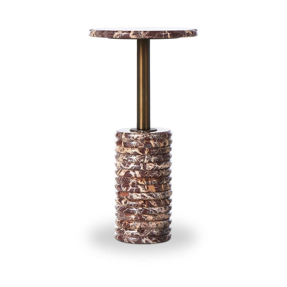 Cooper End Table - Garnet Marble – France & Son