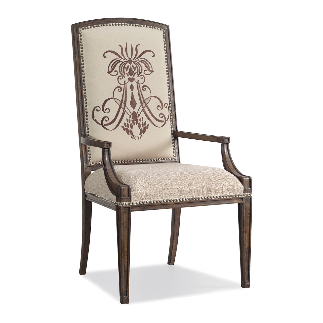 Rhapsody Insignia Arm Chair by Hooker Dining Chairs HOOKER-5070-75400 ...