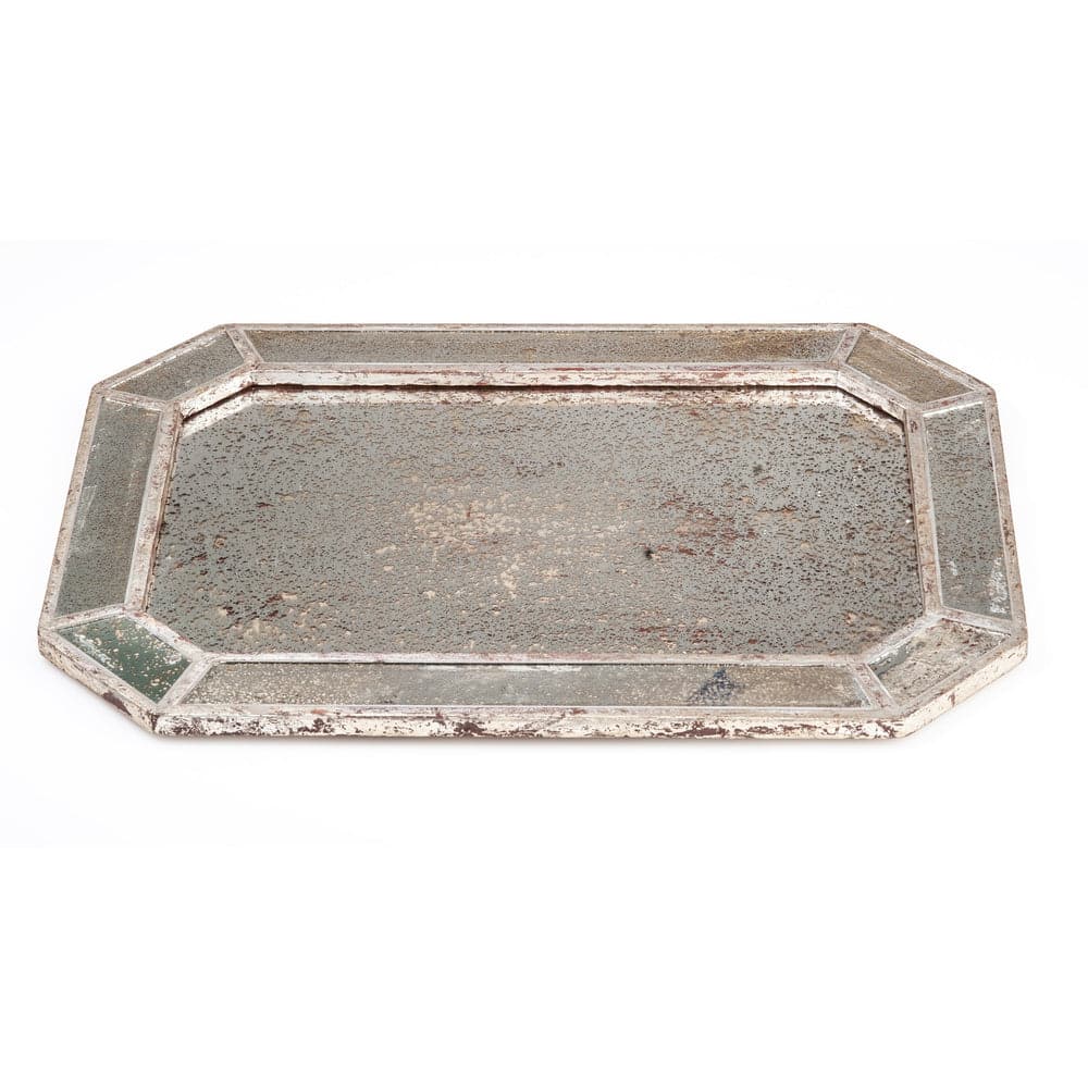 Mirrored Tray with Silver Finish – France & Son