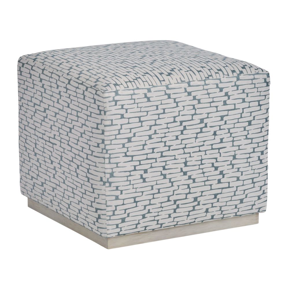 Colby Ottoman - Caribbean Sands – France & Son