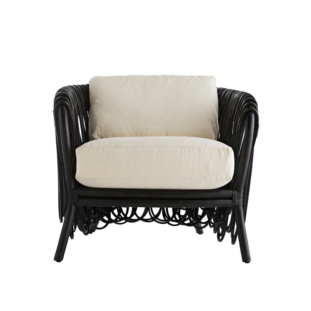 Montclair Lounge Chair - Black – France & Son