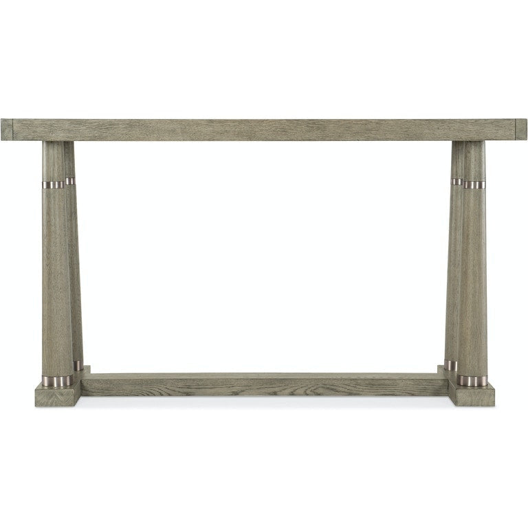 Shop The Brentwood Friendship Table - Grey Natural - Wood - Rectangle ...