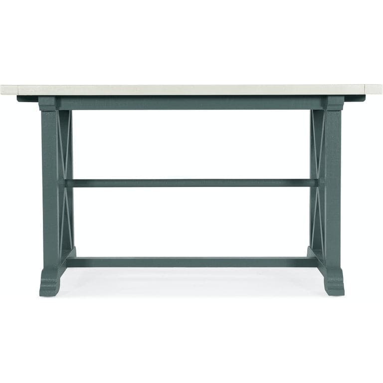 Shop The Meadow Friendship Table W/2-12In Leaves - Grey White - Wood ...