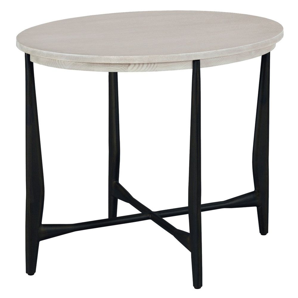 Libby Langdon Wheelock End Table - Sheer Dove - Quartered Ash Solids ...