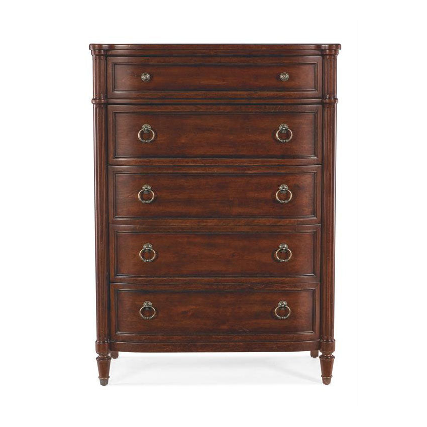 Shop The Hampton Five-Drawer Chest - Red Dressers & Chests – France & Son