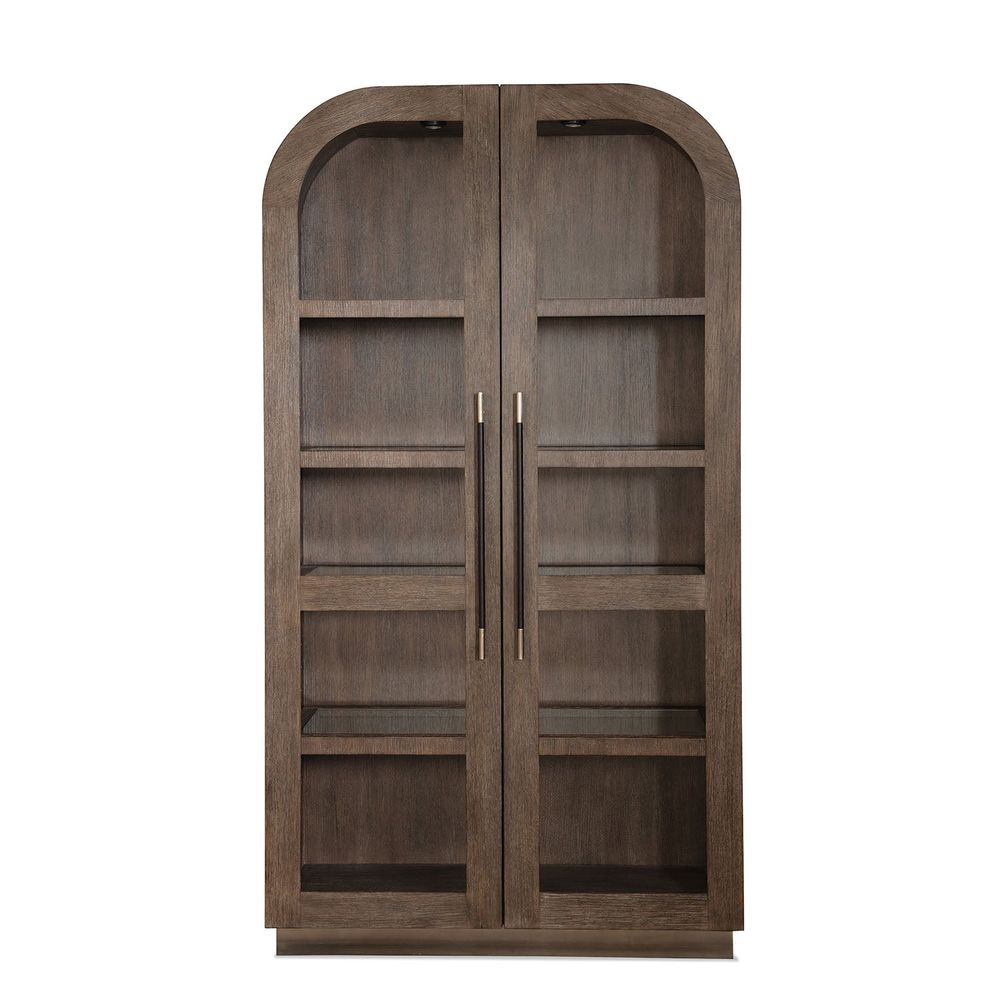 Pulse Display Cabinet - Dark Wood – France & Son