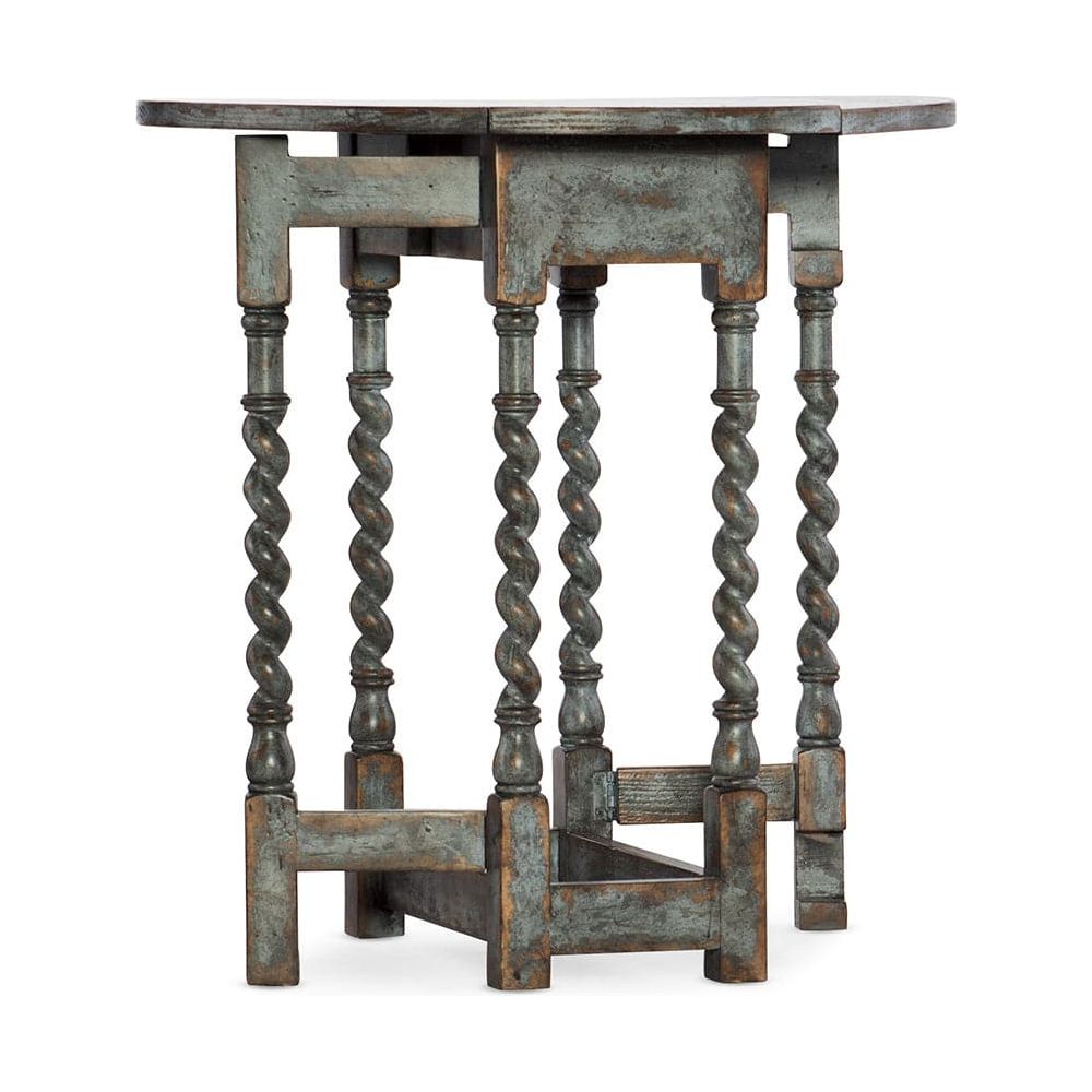 La Grange Prause Gate Leg Round Table by Hooker Side Tables HOOKER-6960 ...