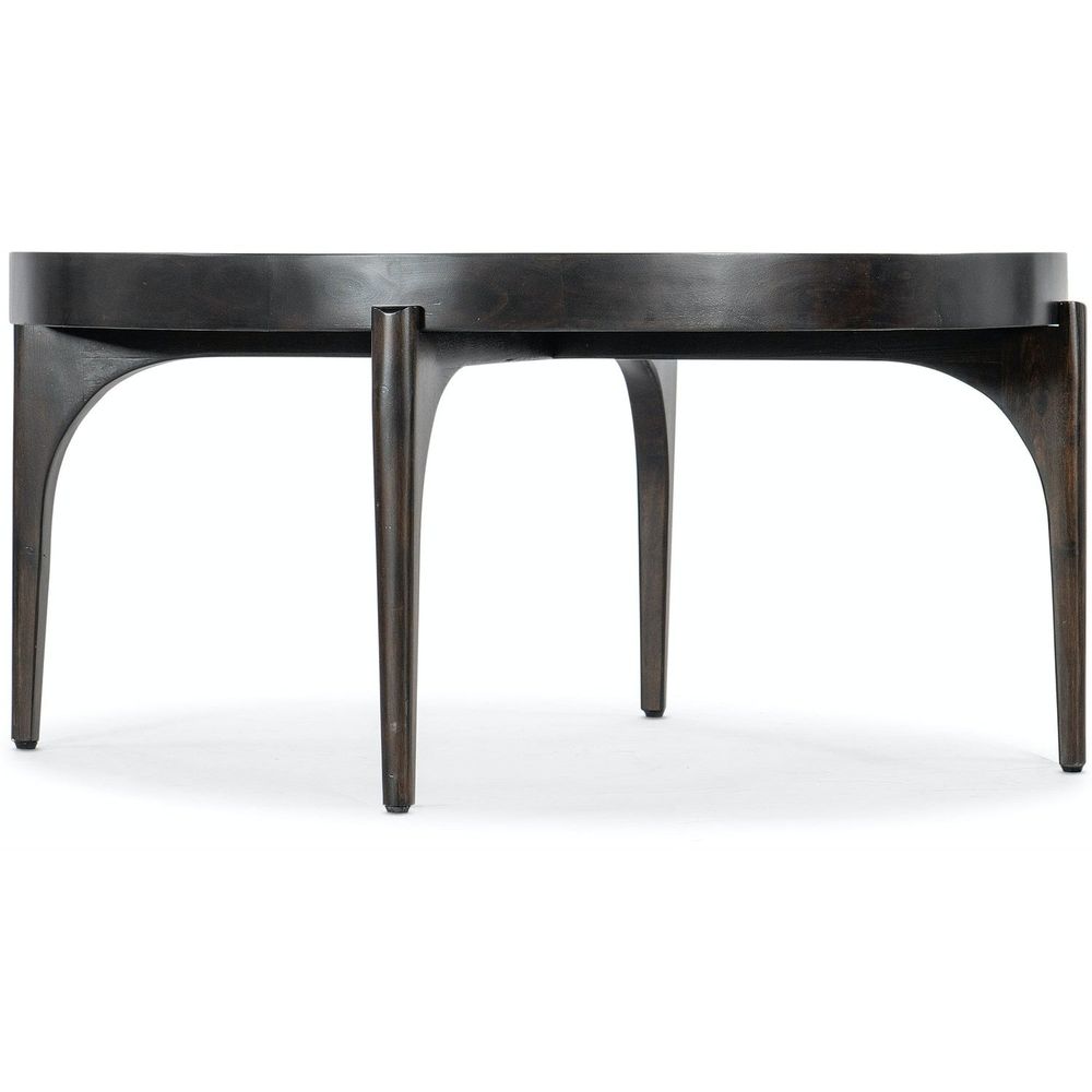 Shop The Sierra Round Cocktail Table - 40" - Black - Round Coffee ...