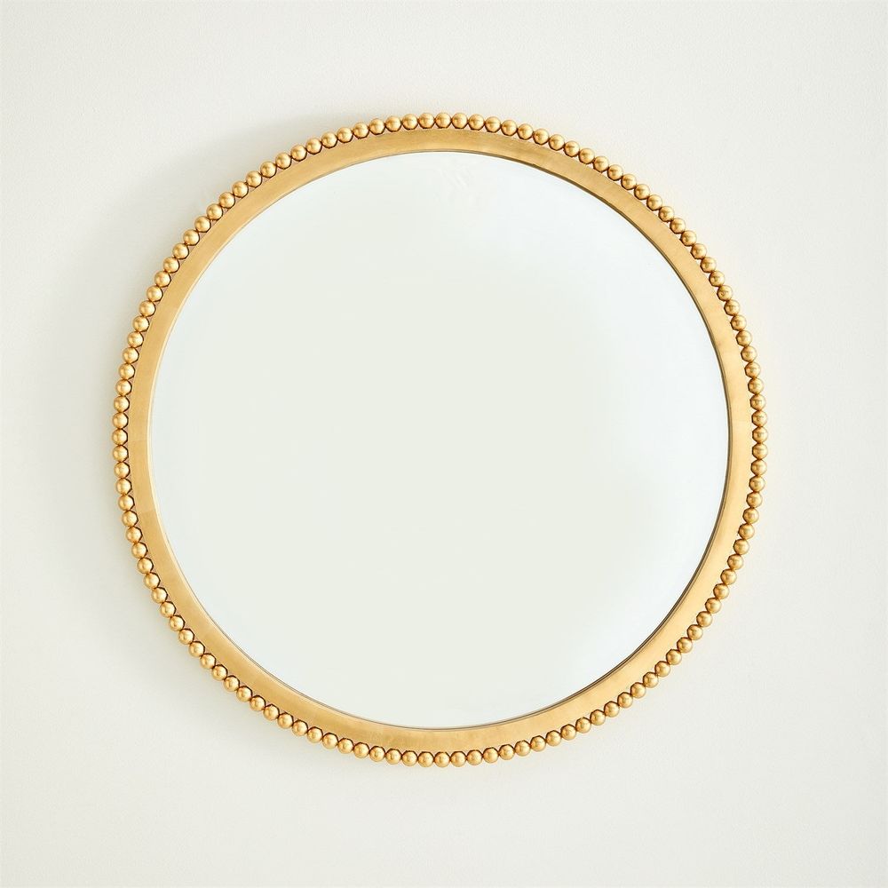 Ball Bearing Mirror-Gold Leaf-Lg – France & Son