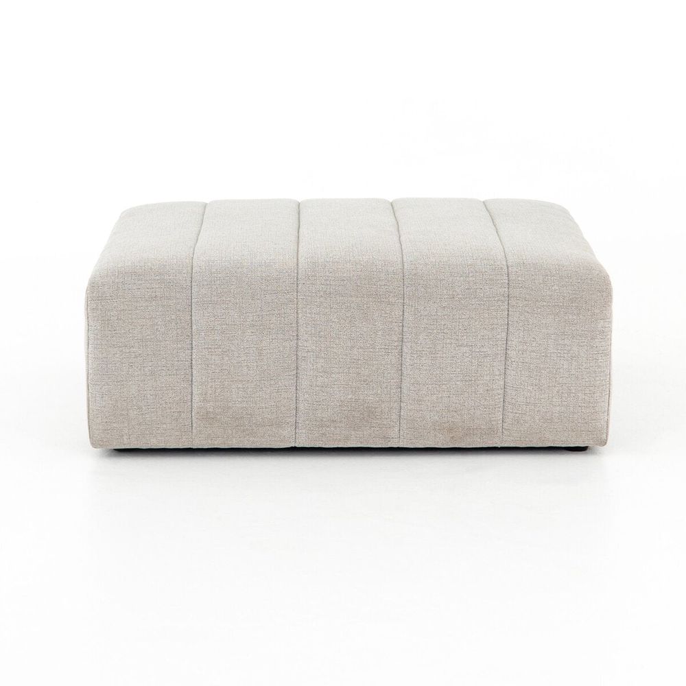 Make Your Own: Log Channeled Sectional - Ottoman - Napa Sandstone ...