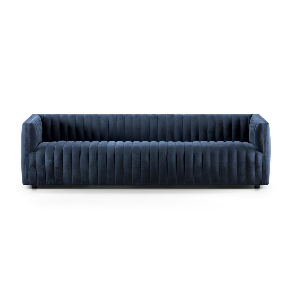 Alexander Sofa - Sapphire Navy - 97" – France & Son
