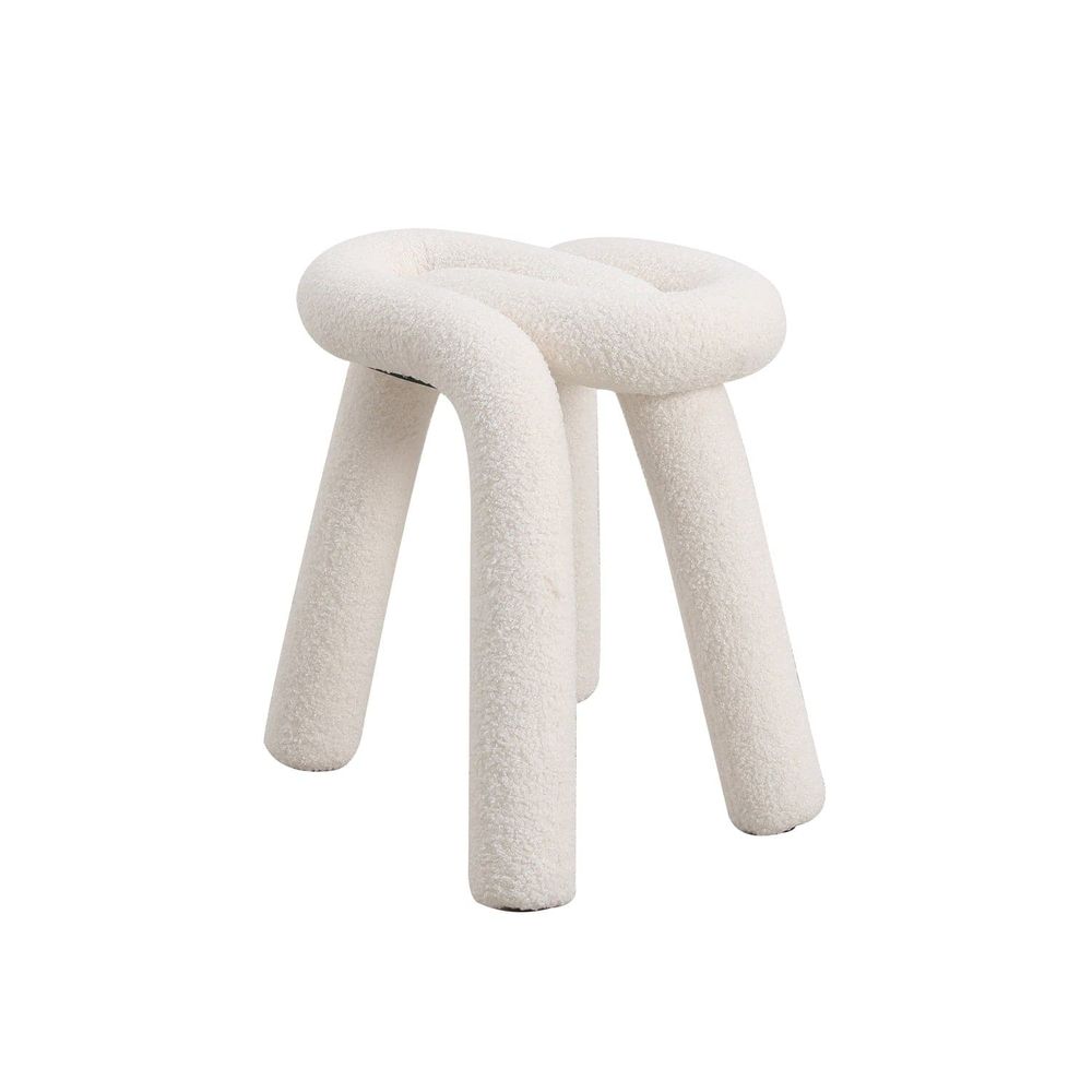 Pipeline Stool - Bold Uphosltered Tube Stool – France & Son