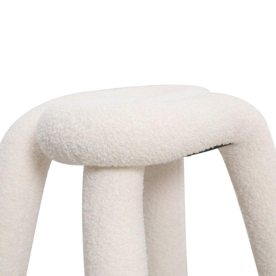 Pipeline Stool - Bold Uphosltered Tube Stool – France & Son