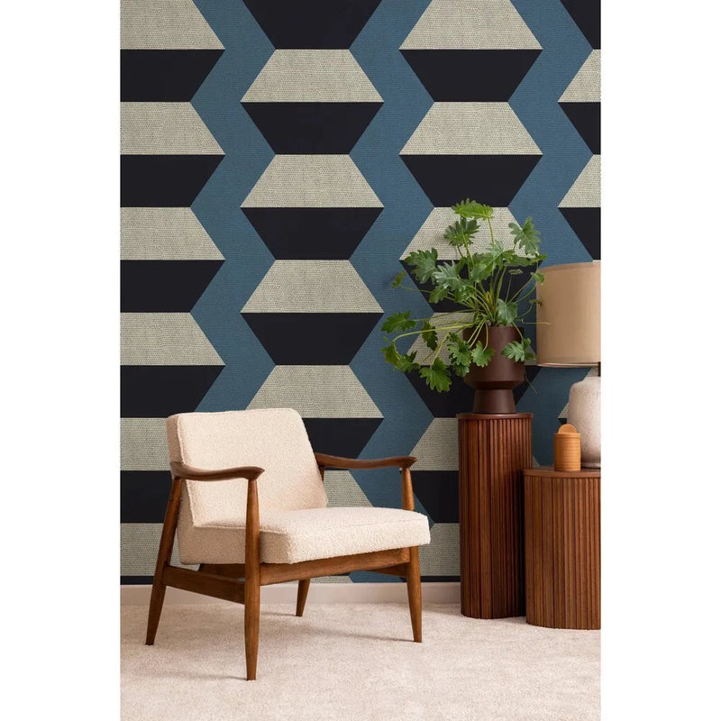 Infinity Blocks Wallpaper – France & Son