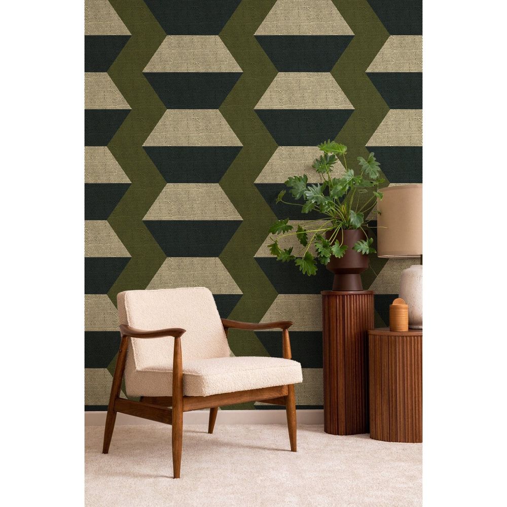 Infinity Blocks Wallpaper – France & Son