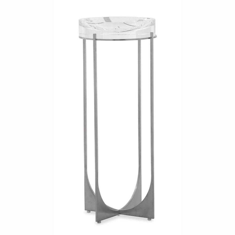 Slim Martini Table II, Silver – France & Son