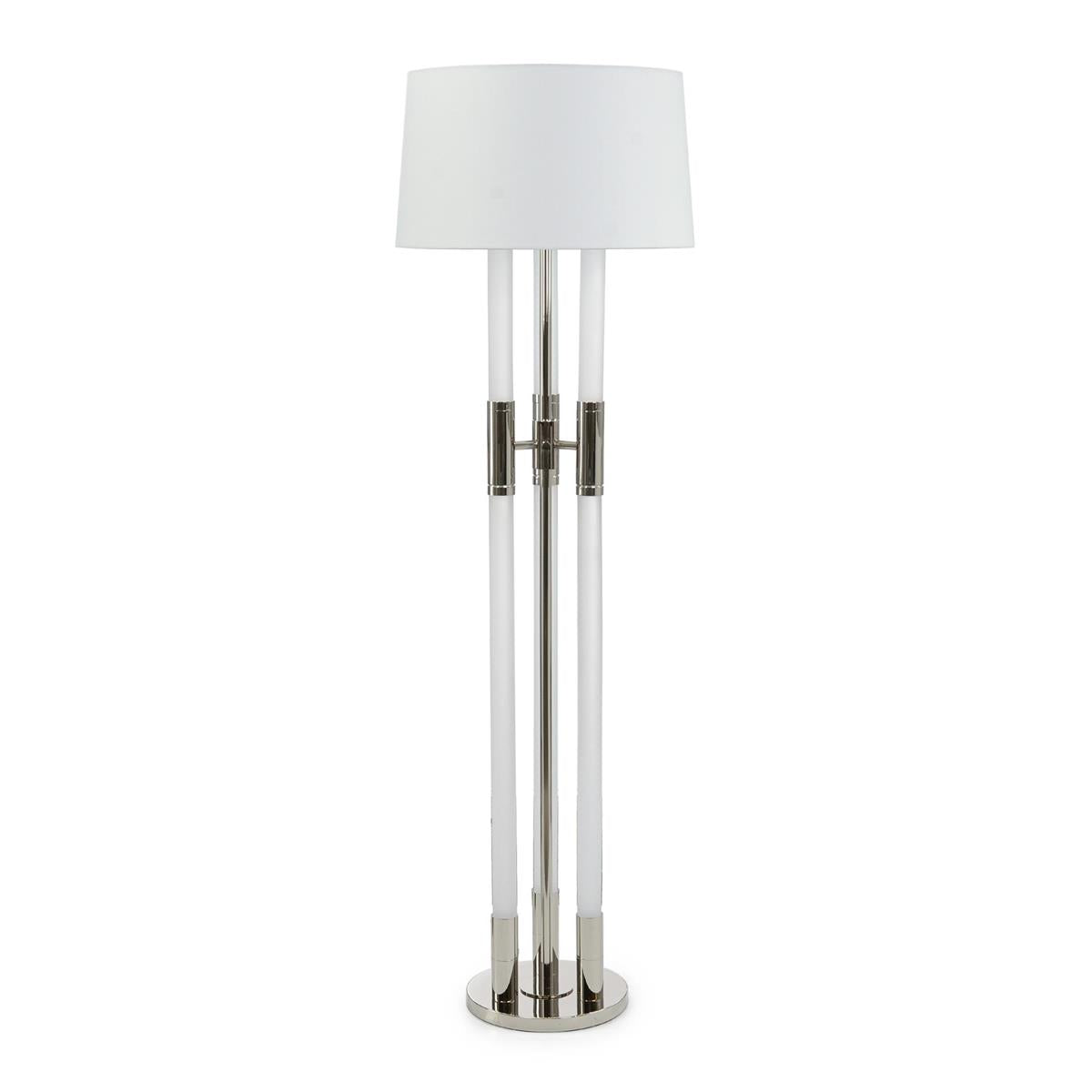 Troika Floor Lamp, Nickel – France & Son
