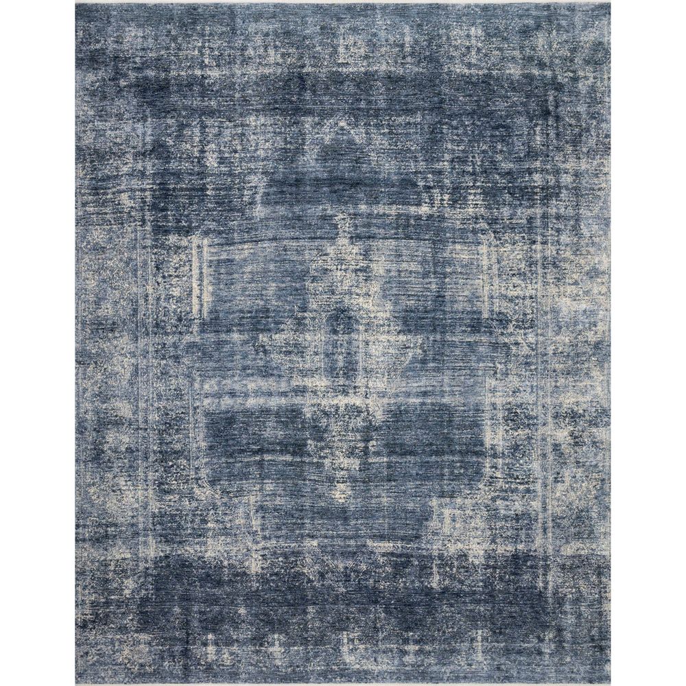 Magnolia Home By Joanna Gaines x Loloi Kennedy Denim 2'-8" x 12' Runne ...