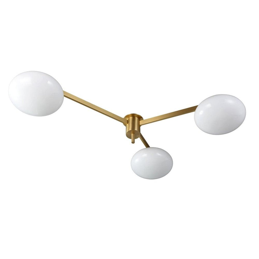 Lelli Three Arm Ceiling Light – France & Son