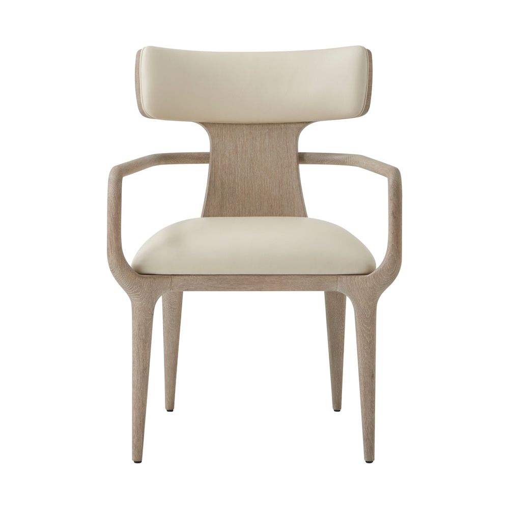 Repose Leather Dining Armchair – France & Son