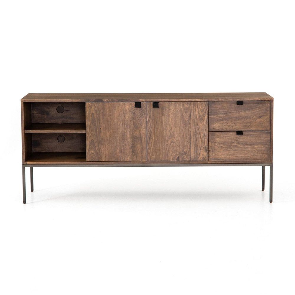 Troy Media Console - Auburn Poplar – France & Son