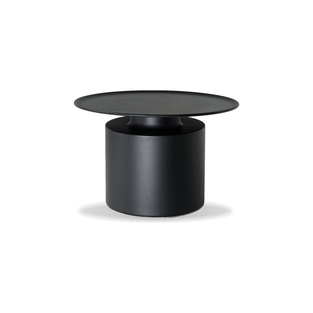 Rook Coffee Table Matte Black Aluminum – France & Son