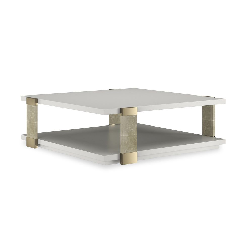 Cornerstone Cocktail Table - Off White, Silver, Gold – France & Son