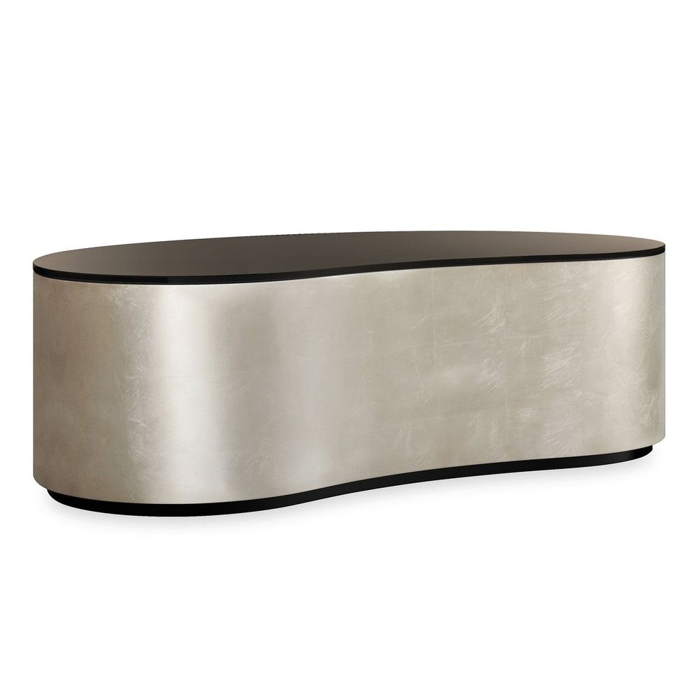 Luna Cocktail Table - Grey, Black – France & Son