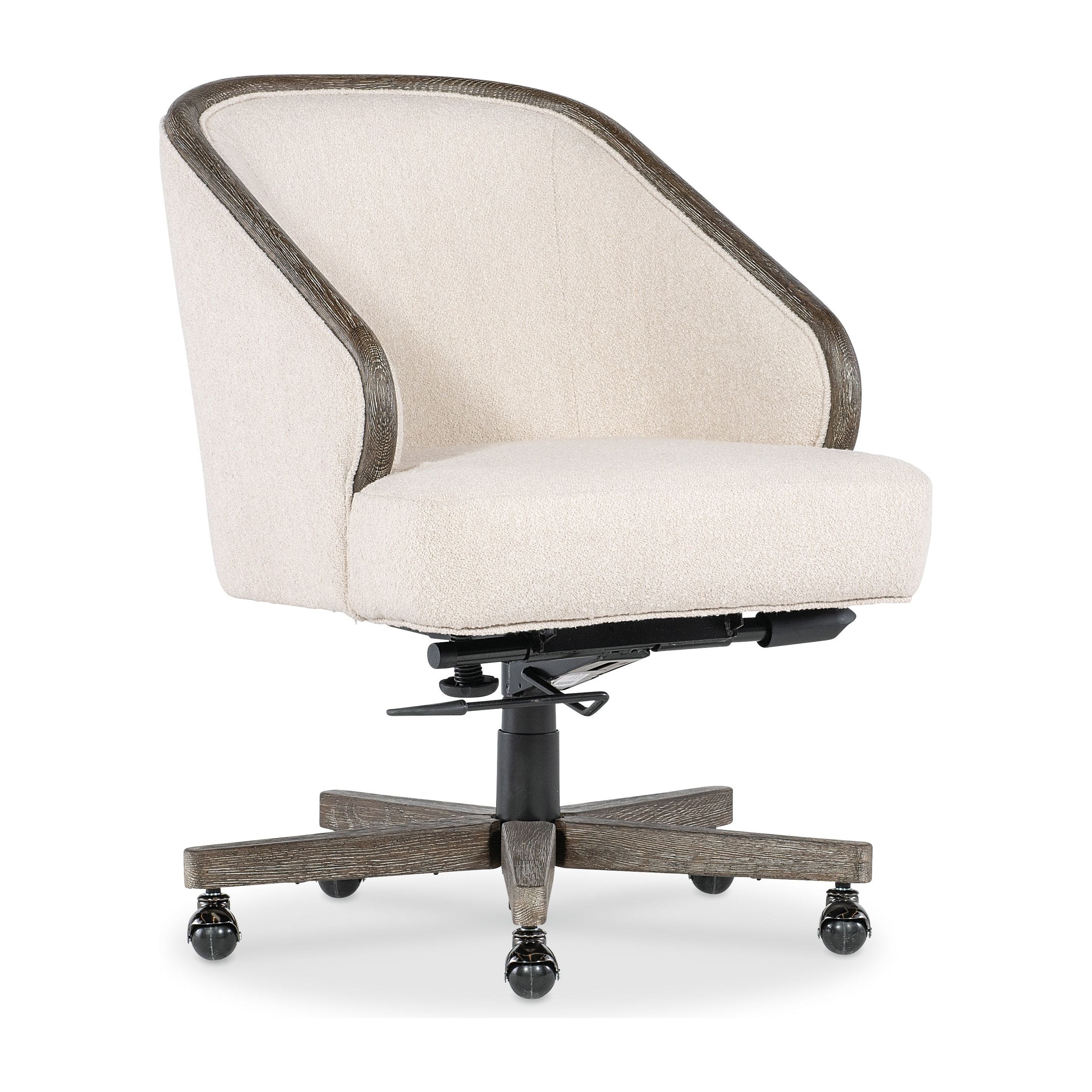 Paloma Executive Swivel Tilt Chair - Dark Wood – France & Son