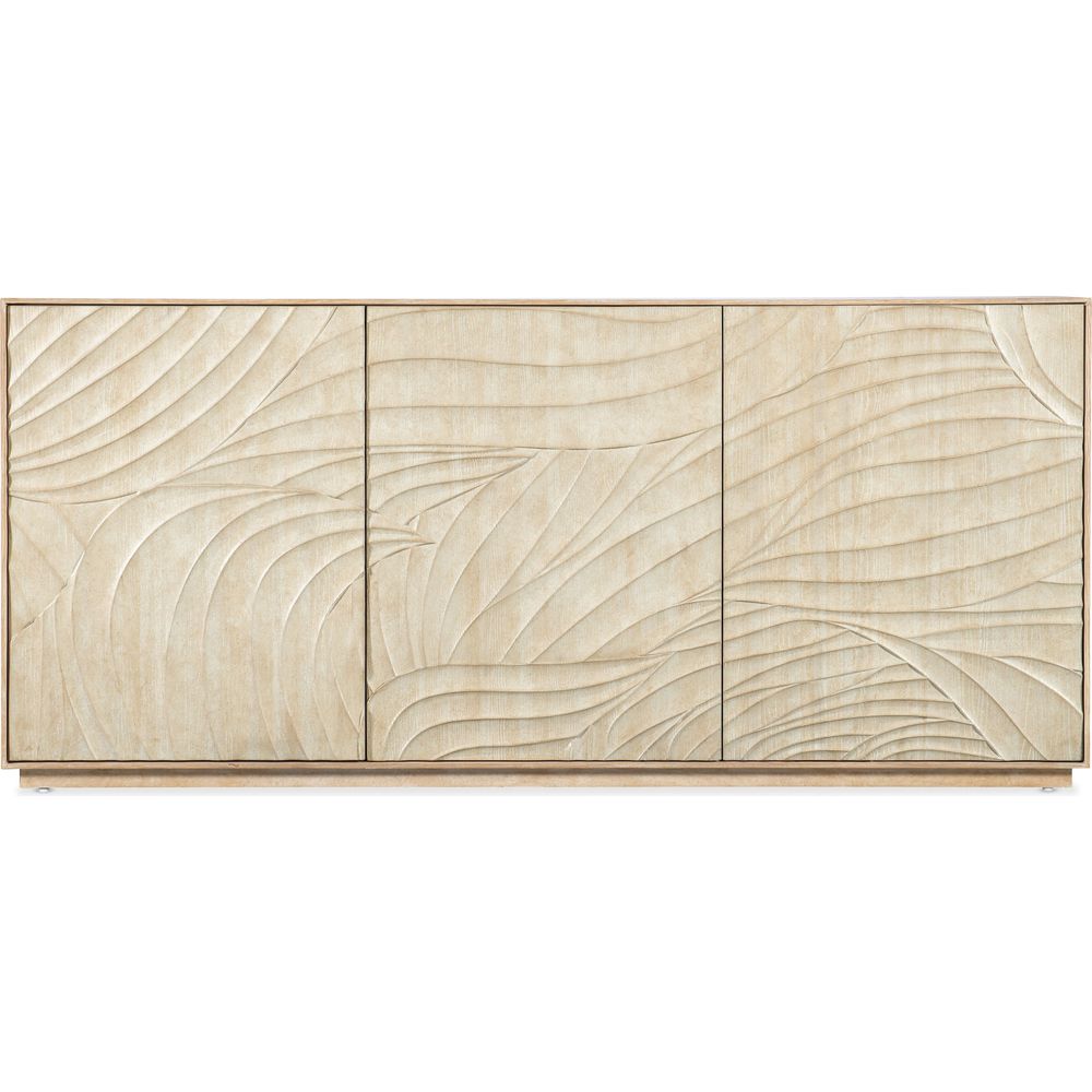 Solace Entertainment 4-Shelf Credenza - Light Wood – France & Son