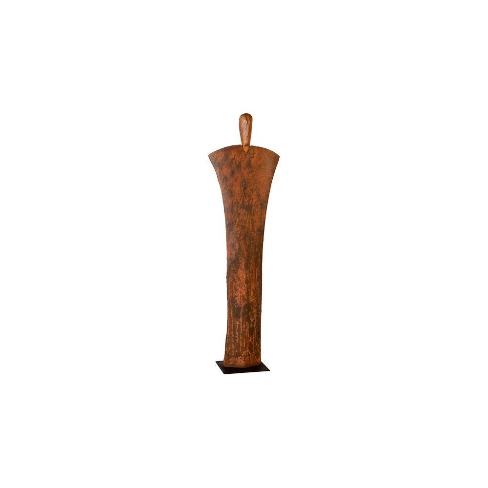 Boncios Person on Base, Small, Chamcha Wood, Iron – France & Son