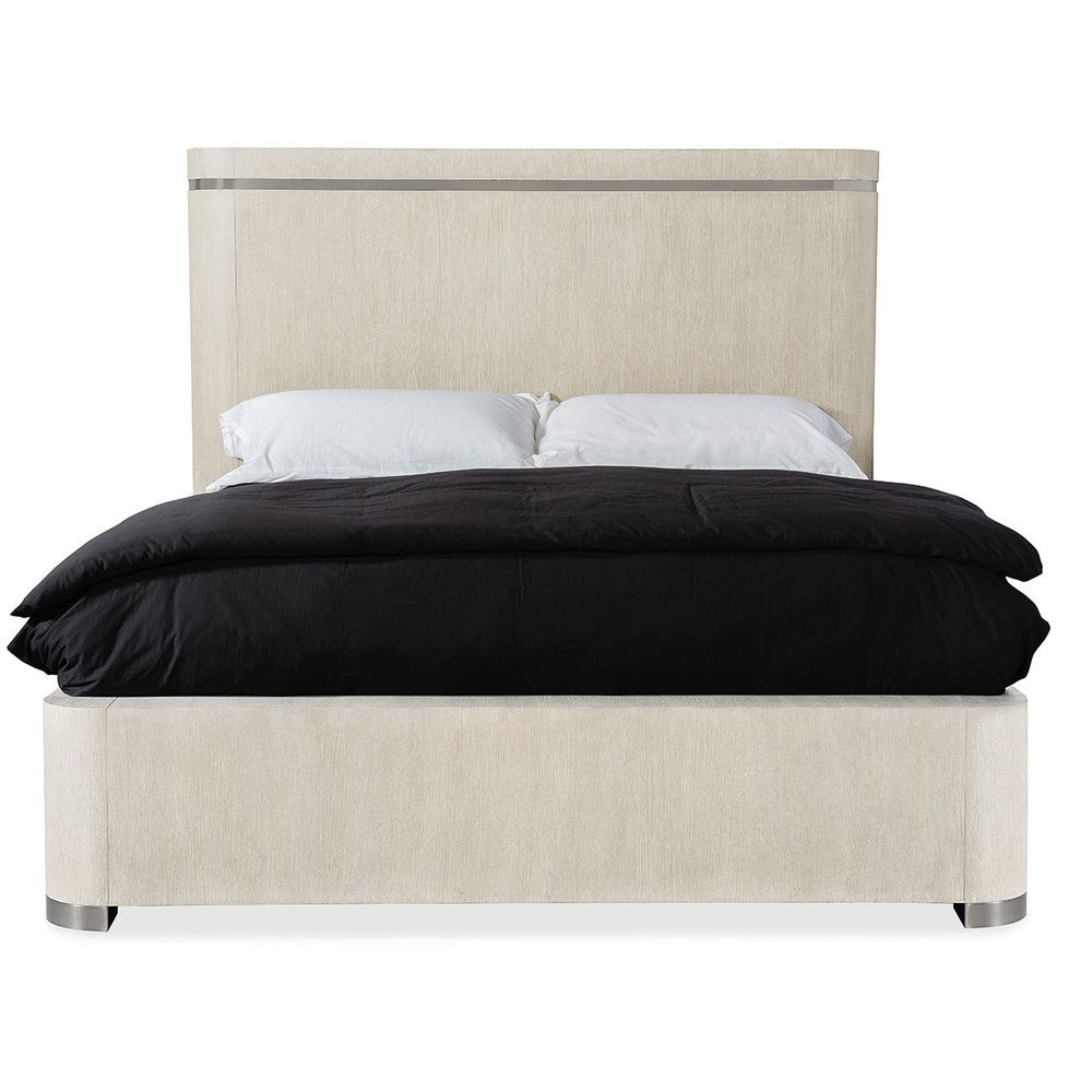 Pulse King Panel Bed - Light Wood – France & Son