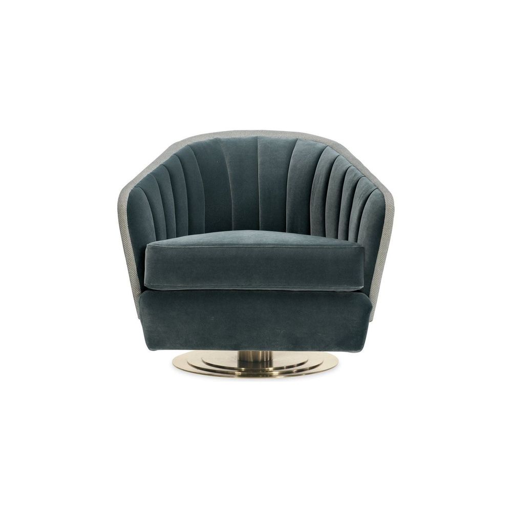 Orbital Swivel Chair - Gold – France & Son