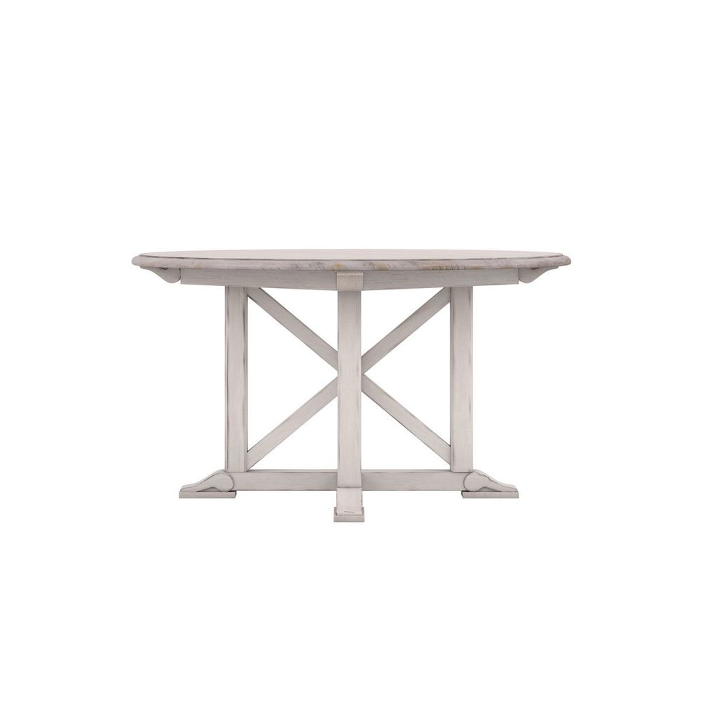 Alcove Round Dining Table - White – France & Son