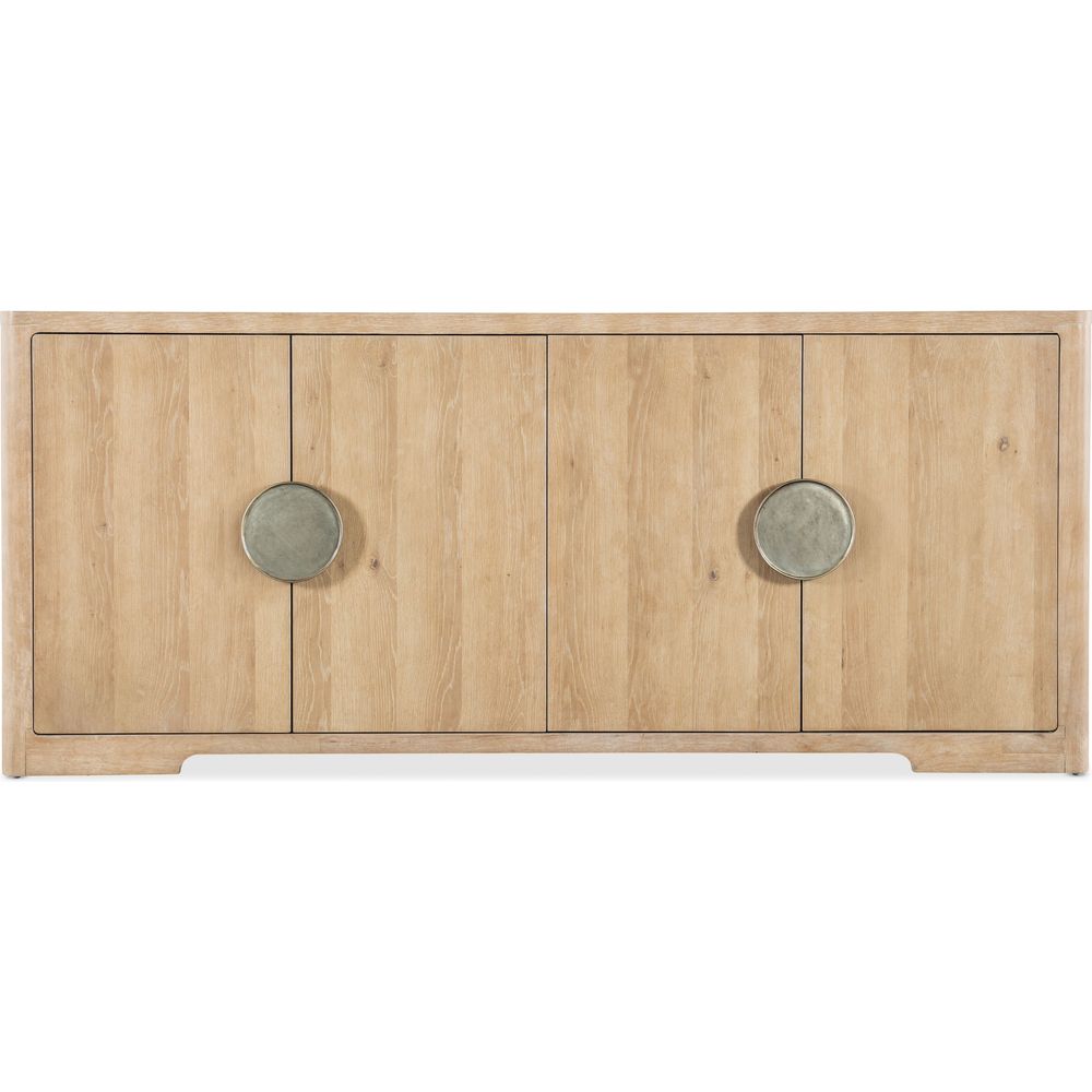 Solace Entertainment 2-Shelf Credenza - Light Wood – France & Son
