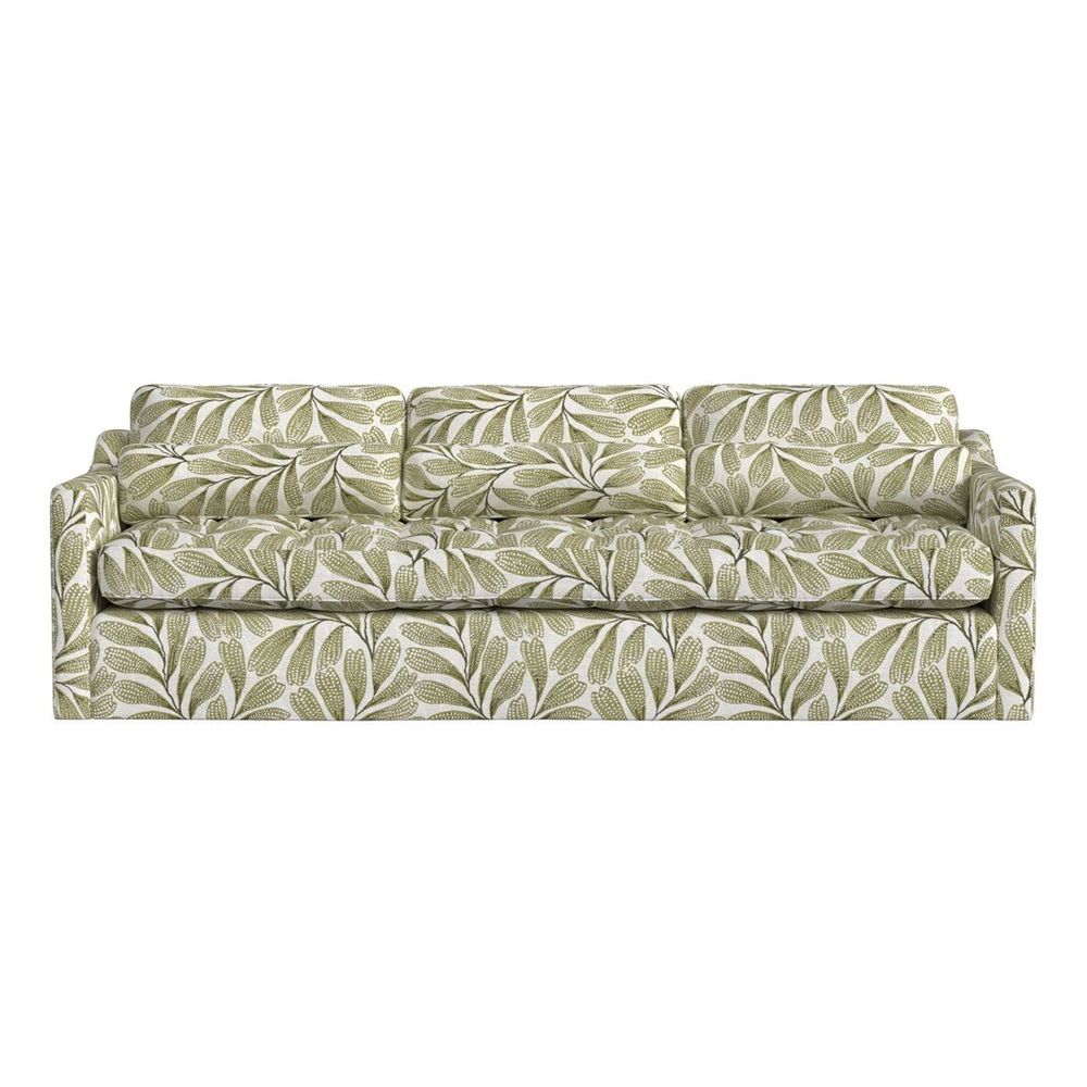 Dorotea 90 inch Sofa - Hedge Green – France & Son