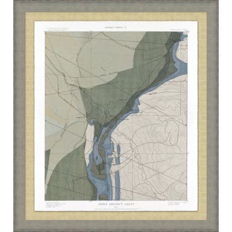 Aspen Topographical Map – France & Son