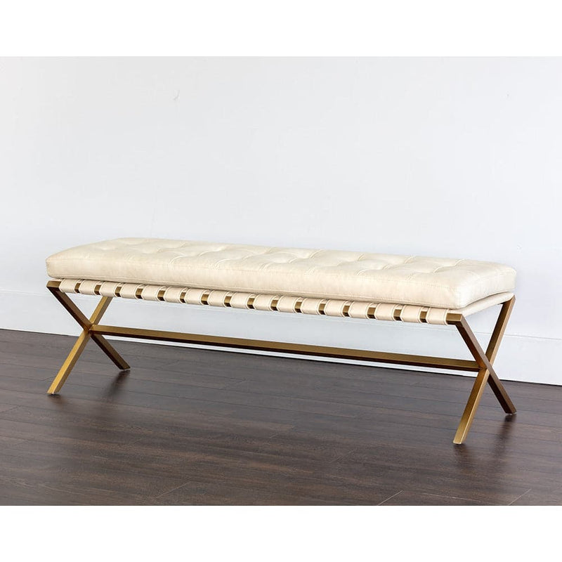 Kenji Bench - Small by Sunpan Benches SUNPAN-105362 – France & Son
