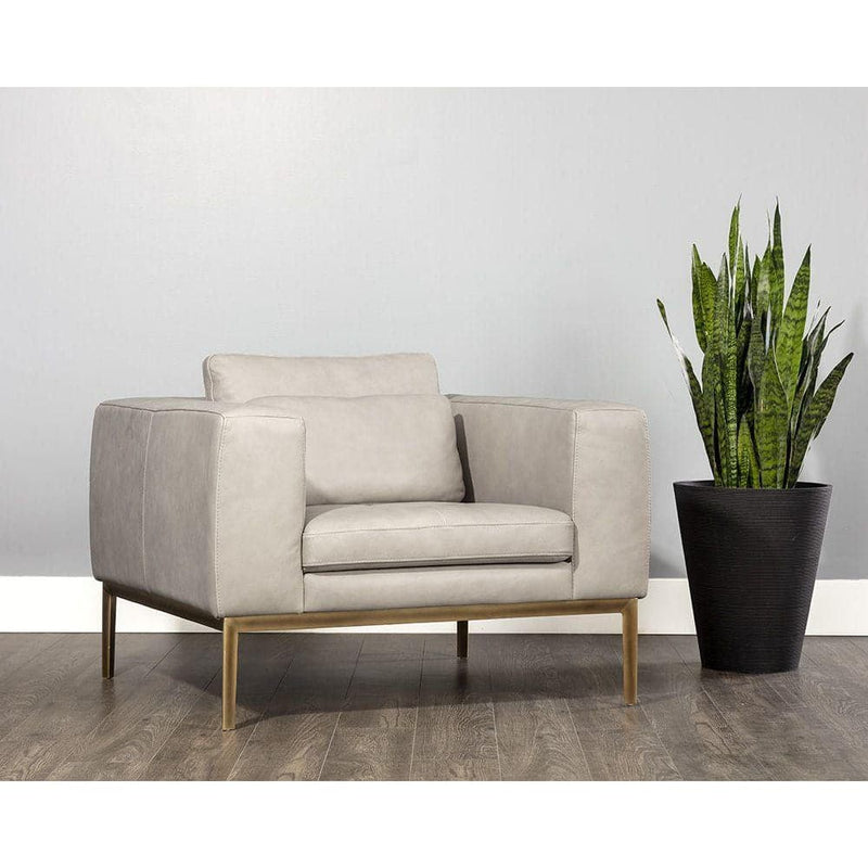 Burr Armchair by Sunpan Lounge Chairs SUNPAN-106597 – France & Son