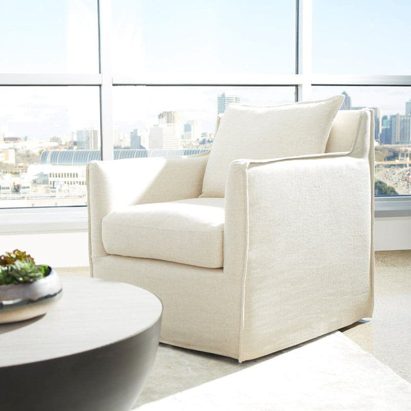 Sovente Swivel Chair – France & Son