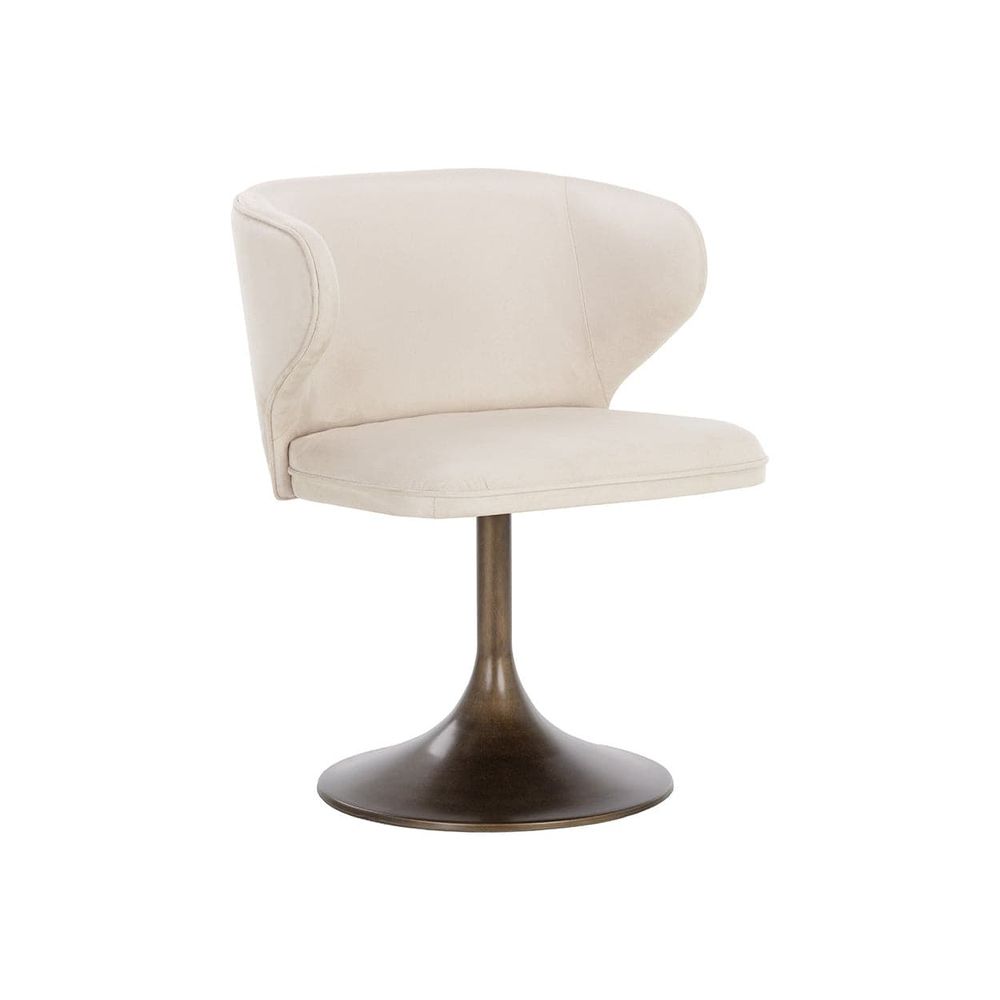 Simone Swivel Dining Chair – France & Son