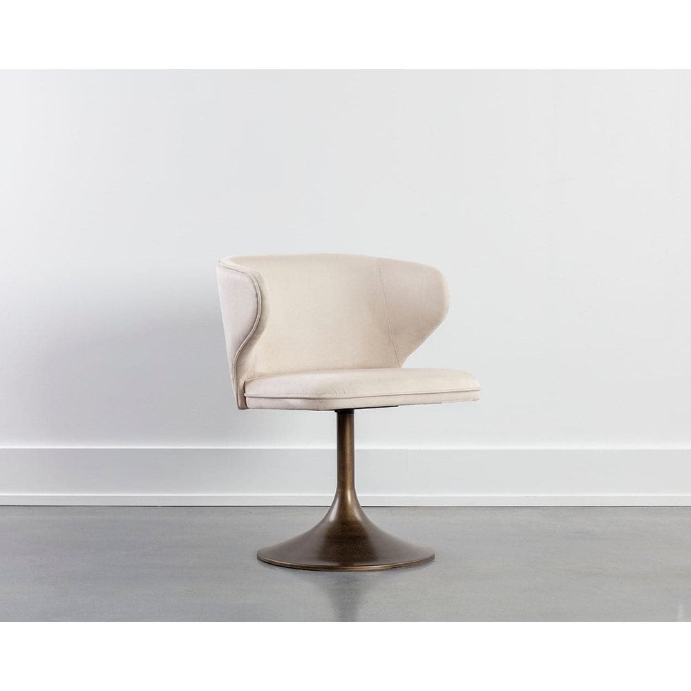 Simone Swivel Dining Chair – France & Son