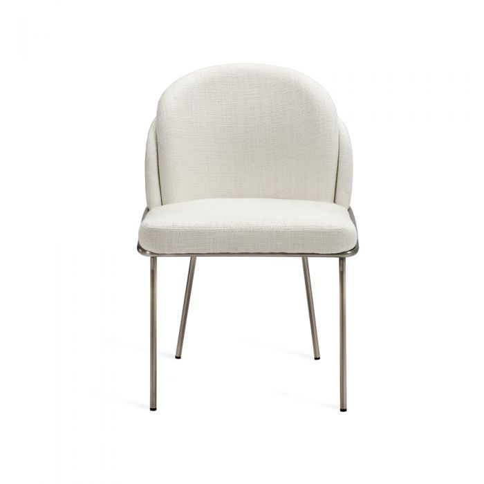 Elena Chair - Oyster by Interlude Dining Chairs INTER-149936 – France & Son
